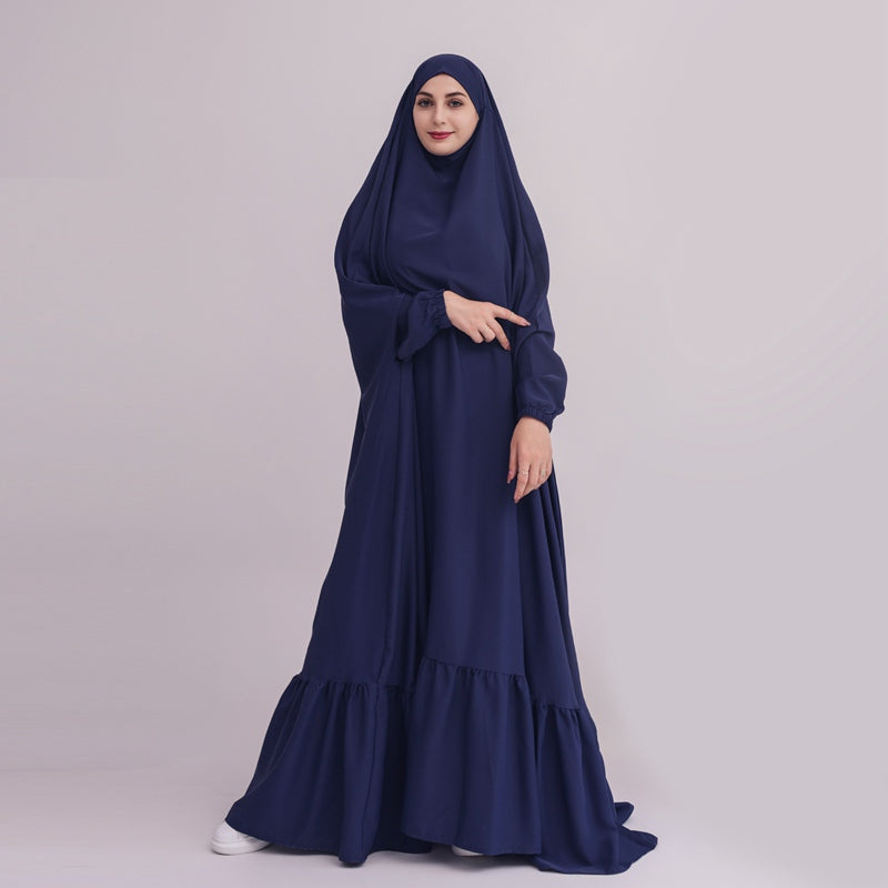 Nida Long Robe Prayer Dress Overhead Abaya Dress Jilbab – Urgarment