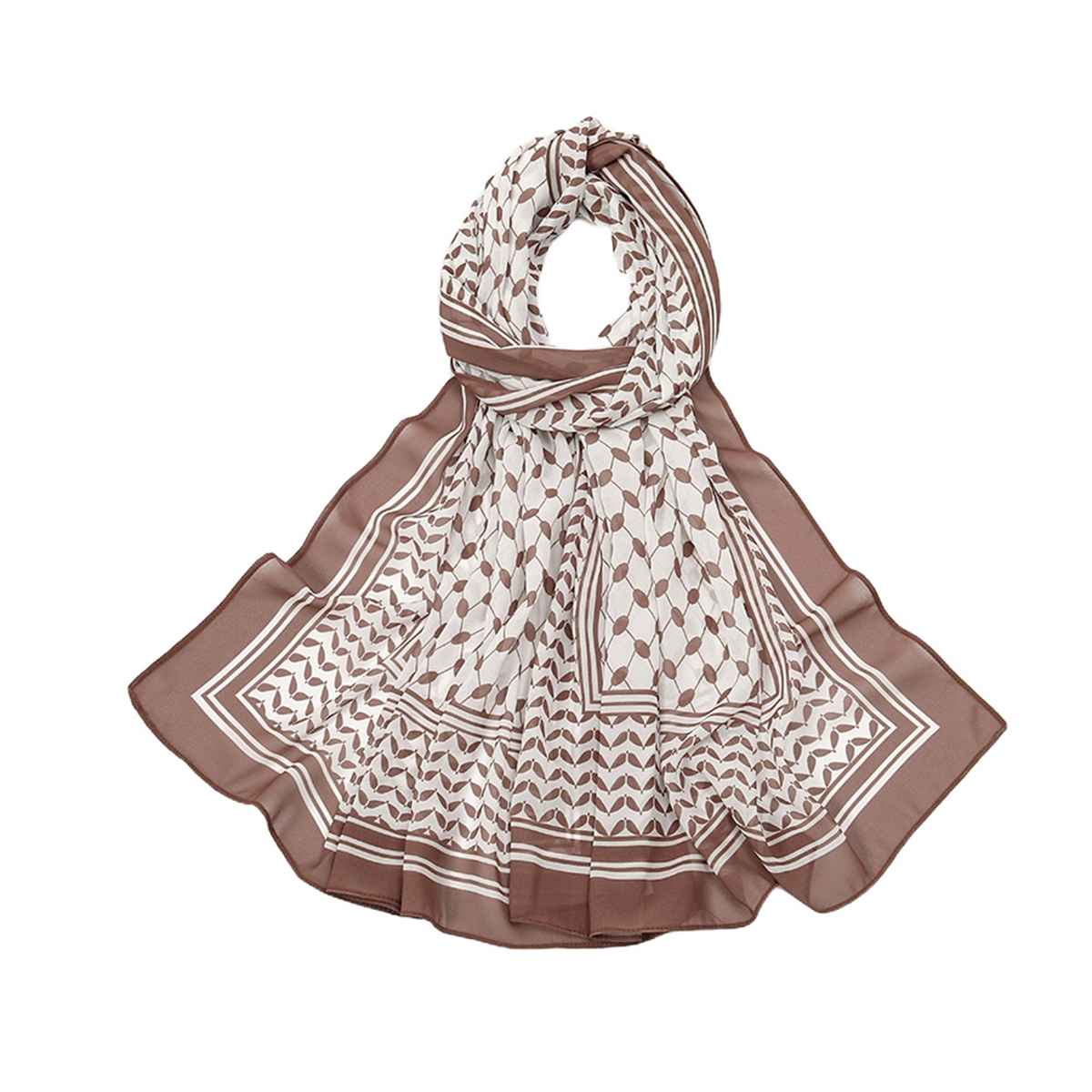Palestinian Keffiyeh Shemagh Hijab Scarf, Muslim Women Kuffiyeh Arab H ...