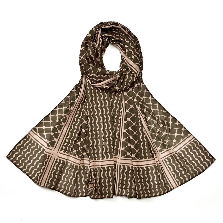 20 Colors Options Chiffon Women Keffiyeh Palestine Hijab Kuffiyeh Pale ...