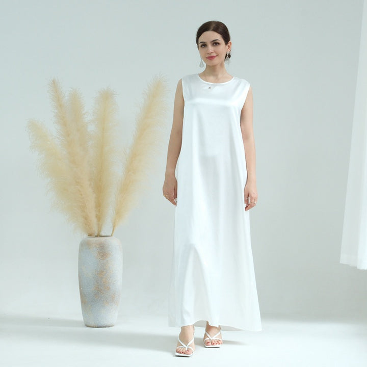 Muslim Women Abaya Inner Dresses | With Sleeve and Sleeveless | Abaya ...